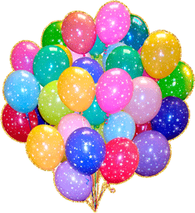 Gifs animés gratuits de ballons gonflables