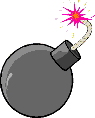 Gifs animés de bombes et d'explosifs gratuits