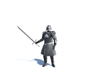 Gifs animés de chevaliers et samourais