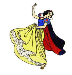 Gifs animés Blanche Neige Disney gratuits