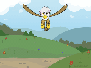 Gifs de griffons lion à tête d'aigle