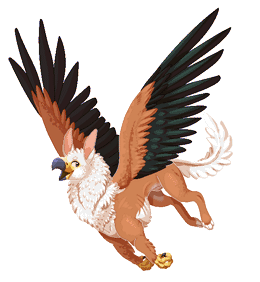 Gifs de griffons lion à tête d'aigle