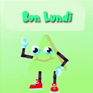 Gifs animés Bon lundi