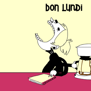 Gifs animés Bon lundi